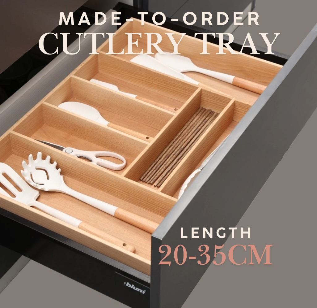 All Sorted SG | Made-to-order 20cm Customised Kitchen Cutlery Tray ...